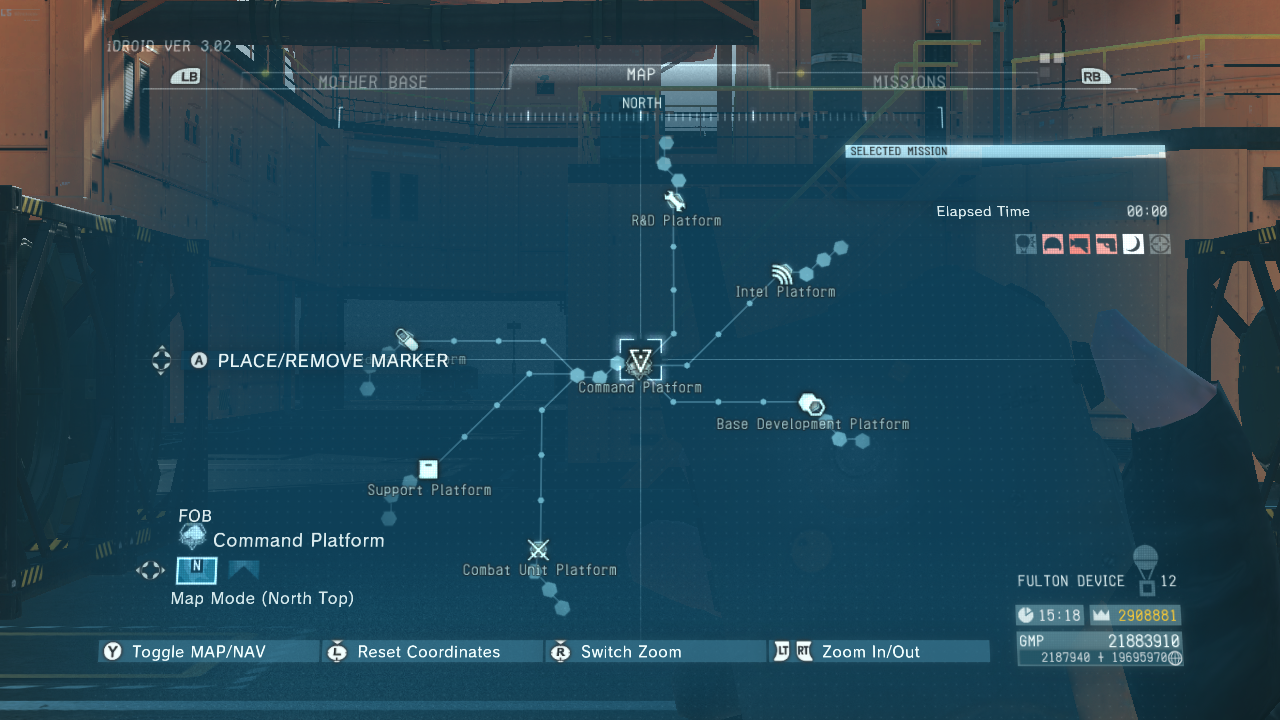 MotherBase Clusters | MGSV Modding Wiki